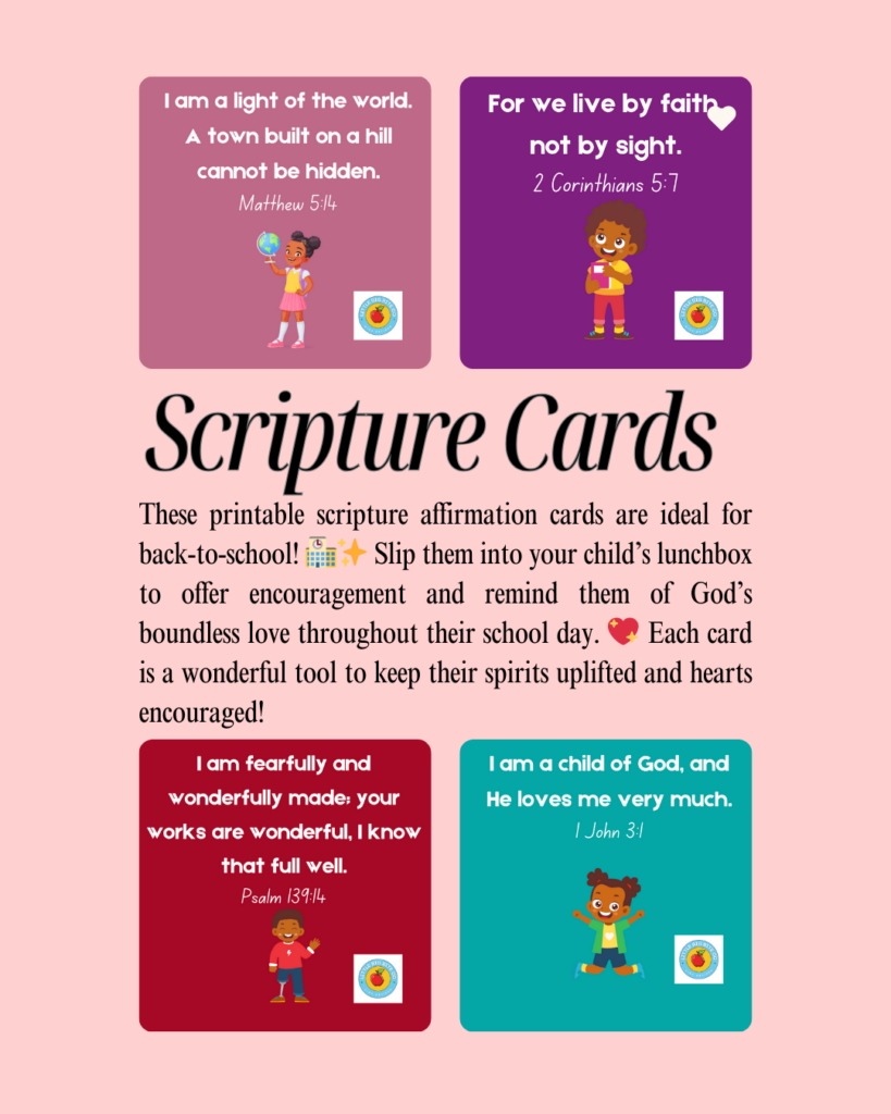 SCRIPTURE CARD PRINTABLES FOR KIDS - littlebigbiteco